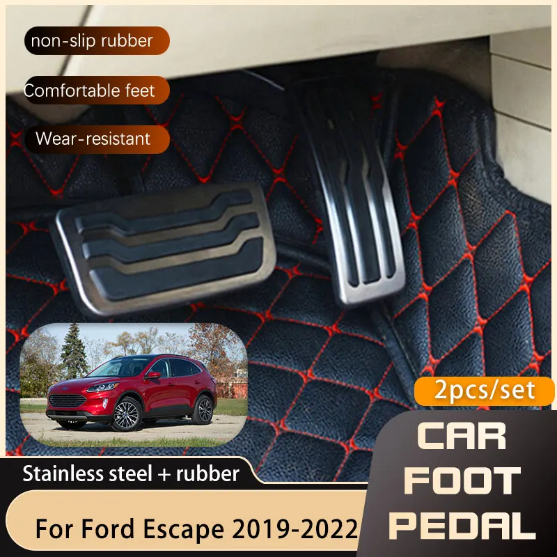 Car-Foot-Pedals-For-Ford-Escape-Kuga-2019-2020-2021-2022-Clutch-Gas ...