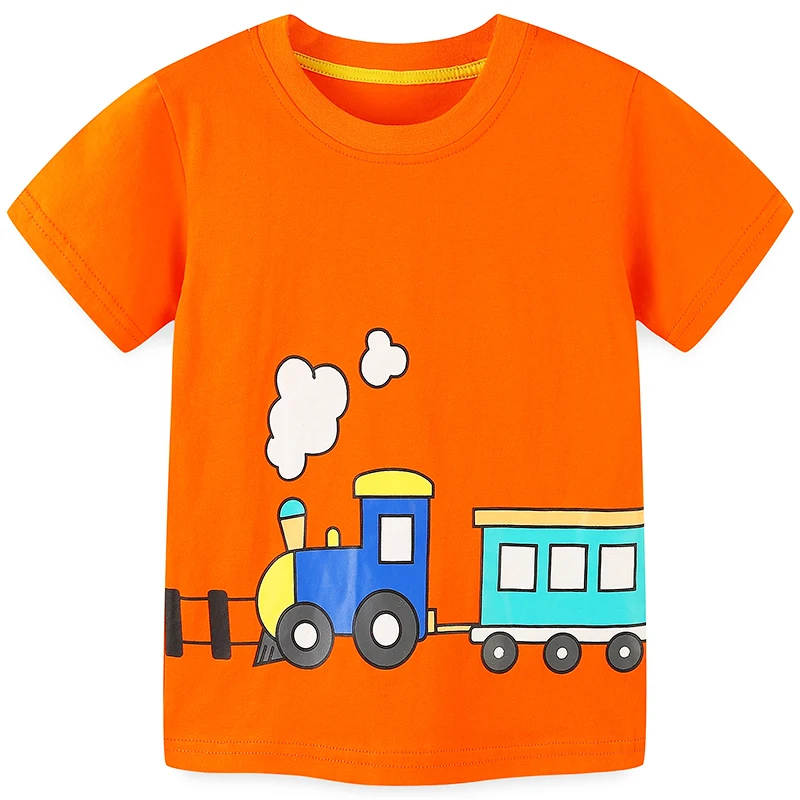 Children-Short-Sleeve-T-shirt-Kids-Clothing-Boy-Toddler-Cotton-Tees-2-7 ...