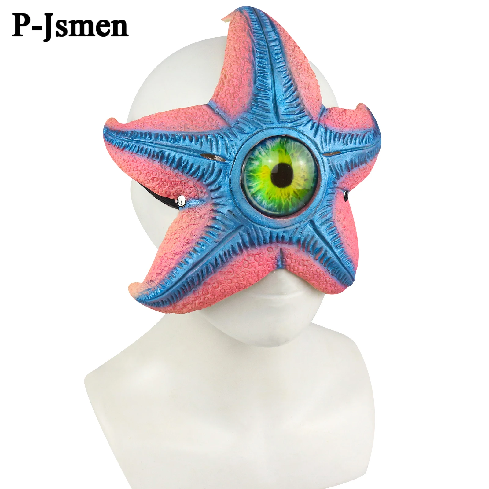 P-Jsmen Halloween Marine Life Cosplay Starfish Latex Mask Carnival ...