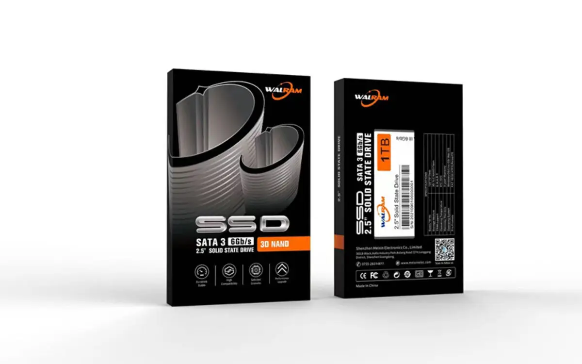 Жесткий диск ноутбука WALRAM SSD 512gb 2.5 SATA3 1tb 500gb 256gb 128gb ...