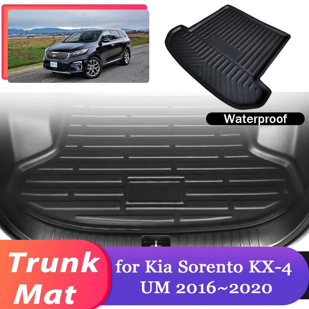Car Trunk Mat for Kia Sorento KX-4 UM 2016~2020 2017 2018 Luggage ...