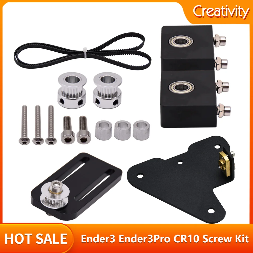 Dual Z axis Upgrade Kit Dual Z Tension Pulley Set For Ender3 Ender3 Pro CR10 Lead Screw Kit ...