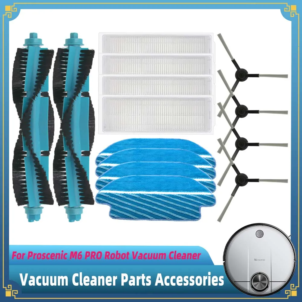 For Proscenic M6 PRO Robot Vacuum Cleaner Replacement Spare Parts ...