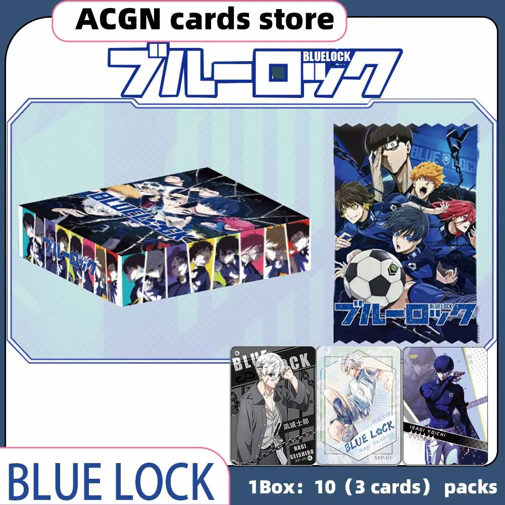 Newest-Blue-Lock-Collection-Card-Yisagi-Yoichi-Red-Mikage-Booster-Box ...