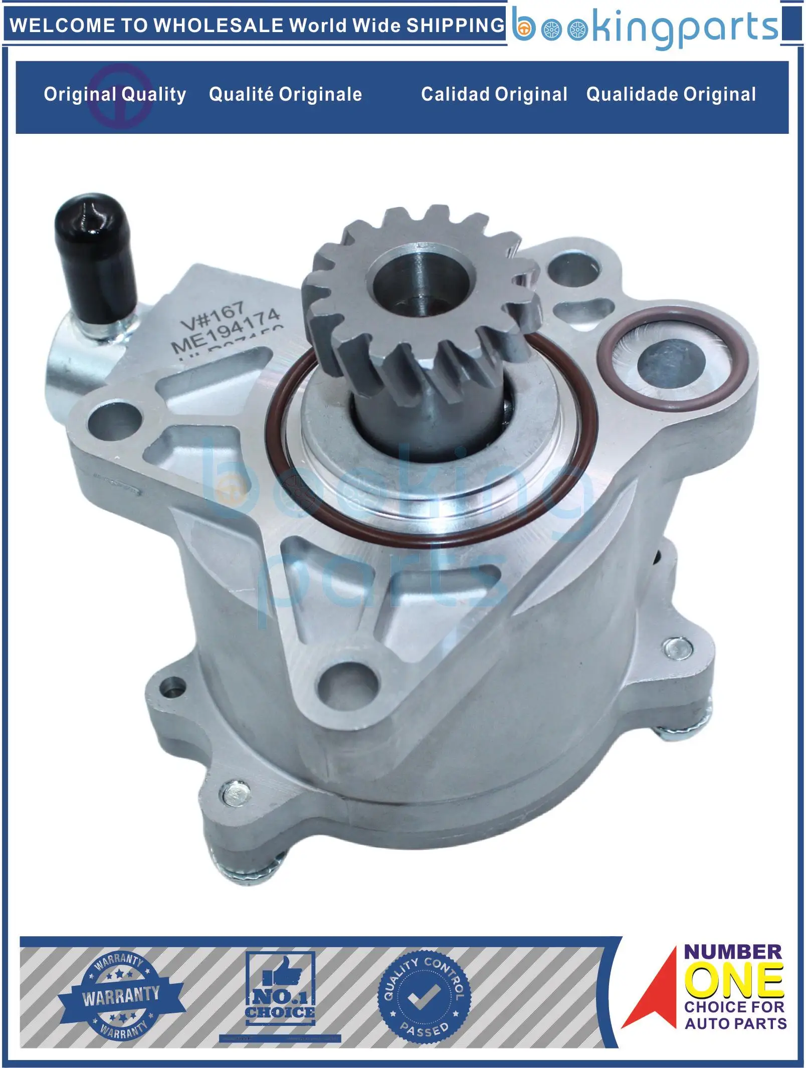 HLP87159,ME194174 Hydraulic Lift Pump For MITSUBISHI FUSO 4M42 07 ...