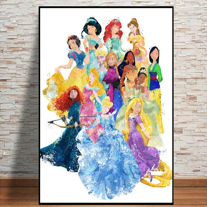 Snow White Sleeping Painting