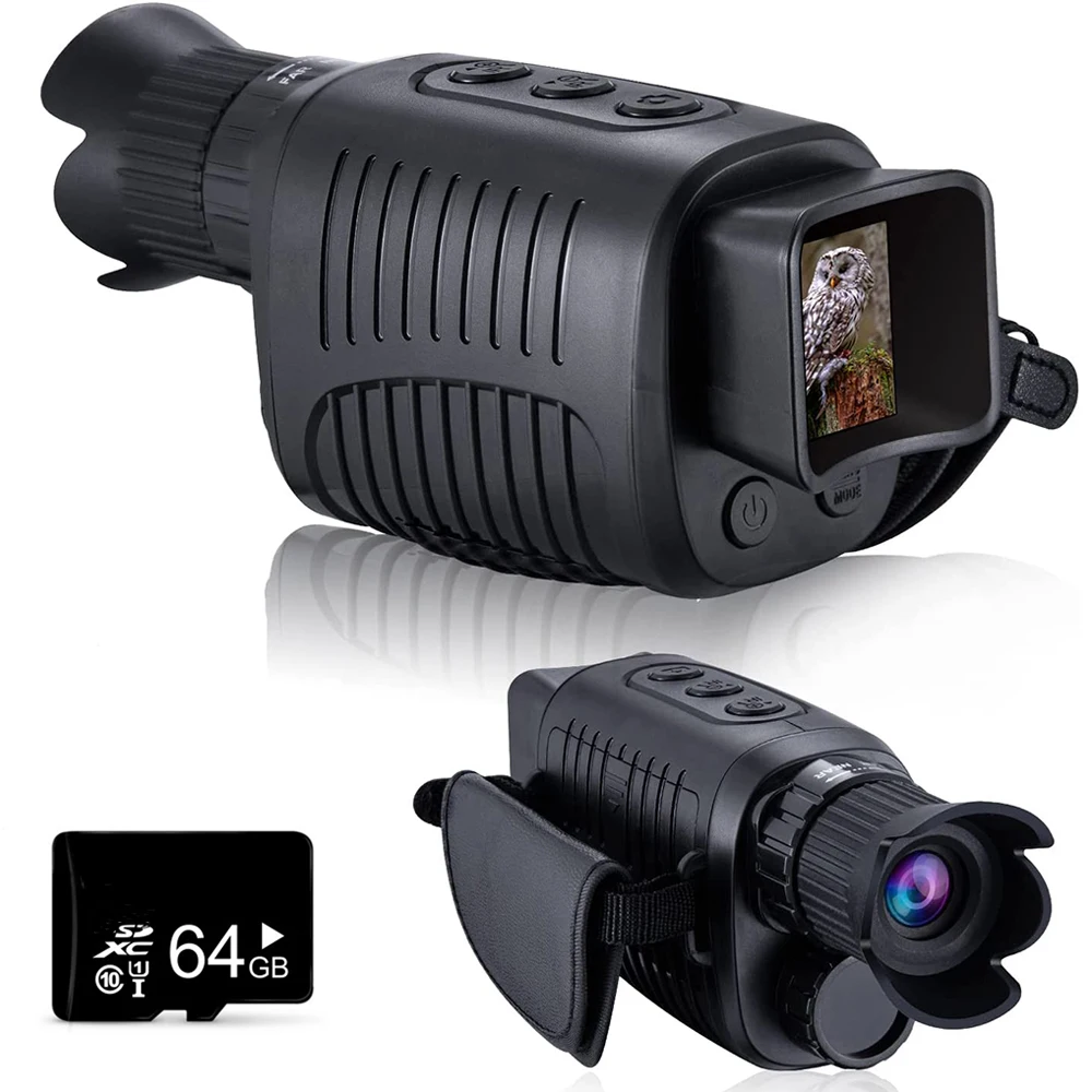1080P-HD-Monocular-Night-Vision-Device-Infrared-5x-Digital-Zoom-Hunting ...