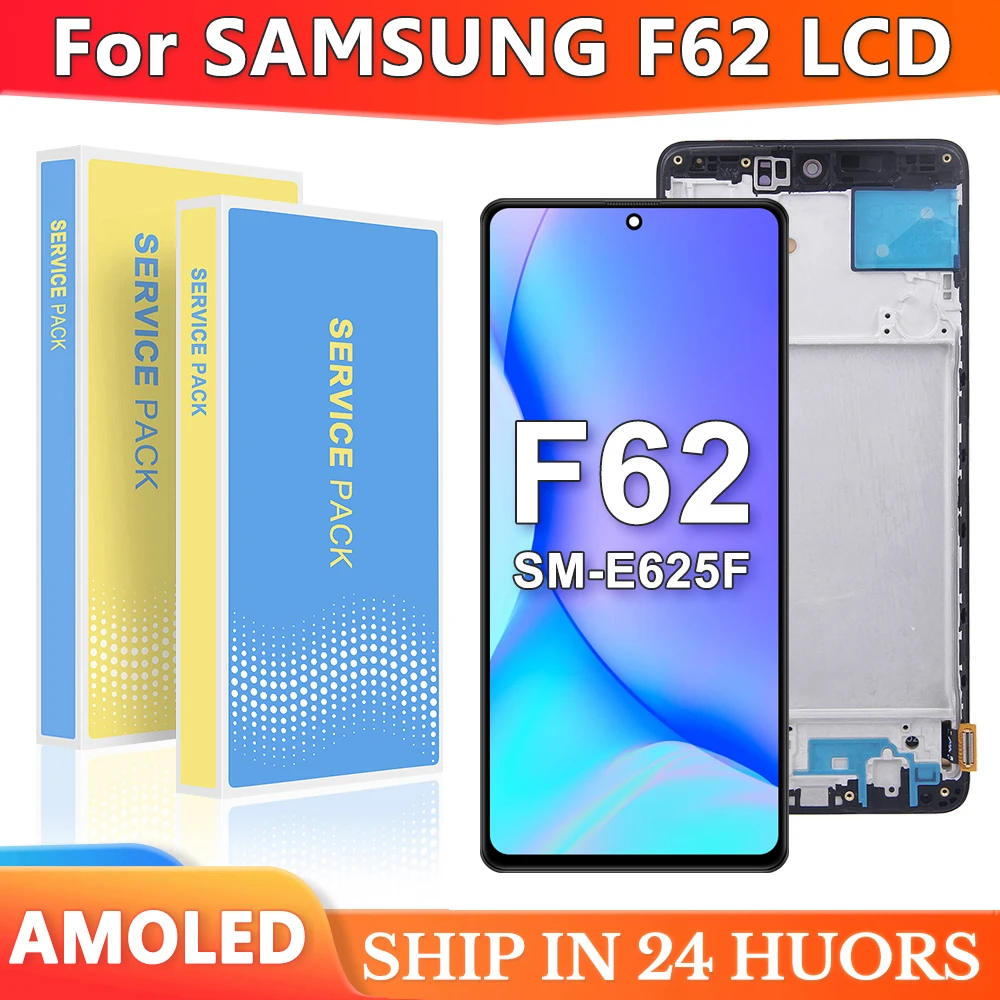 Pantalla-LCD-AMOLED-de-6-7-pulgadas-para-Samsung-M62-SM-M625F-montaje ...