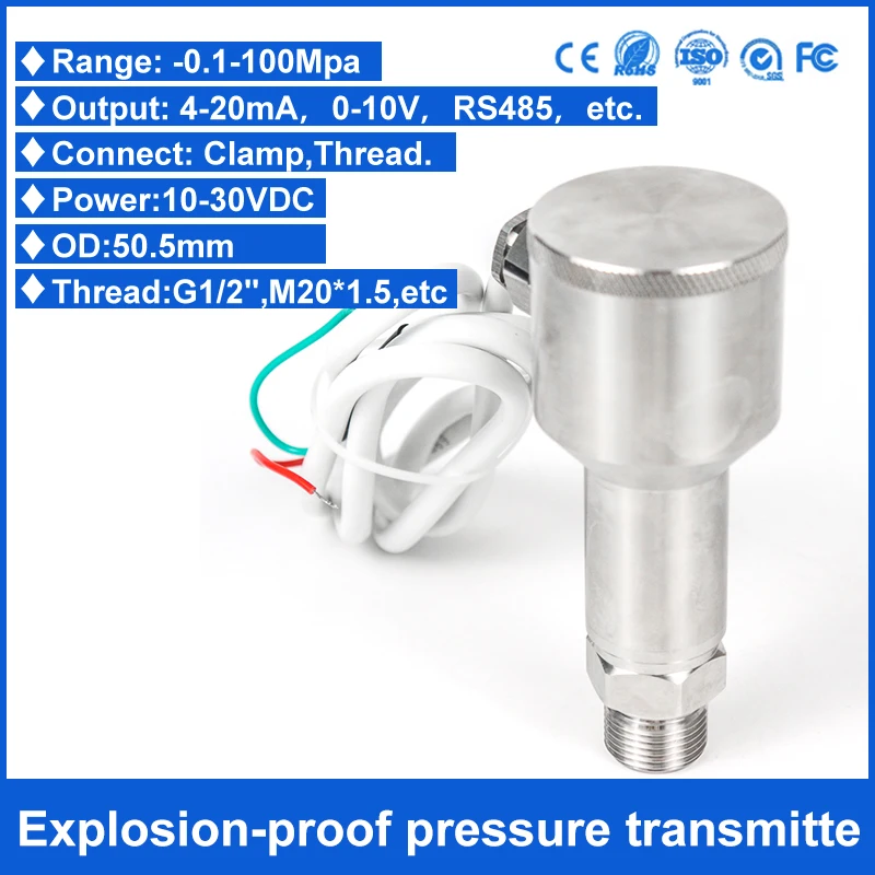 0 10v Pressure Transmitter Sensor | Pressure Transmitter 4 20ma 5v ...