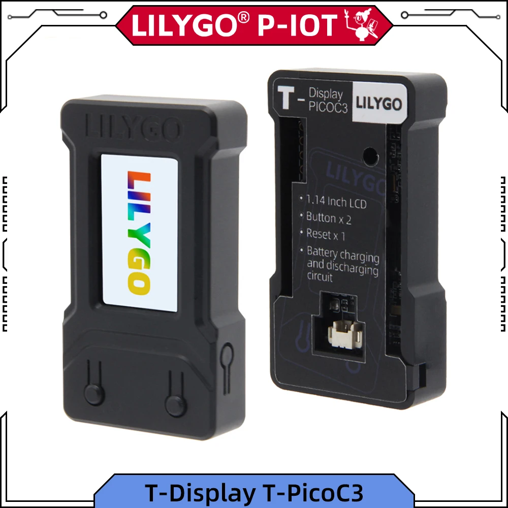 Lilygo T Display T Picoc3 Esp32 Esp32 C3 Rp2040 Raspberry Pi Module 1 14 Inch Lcd