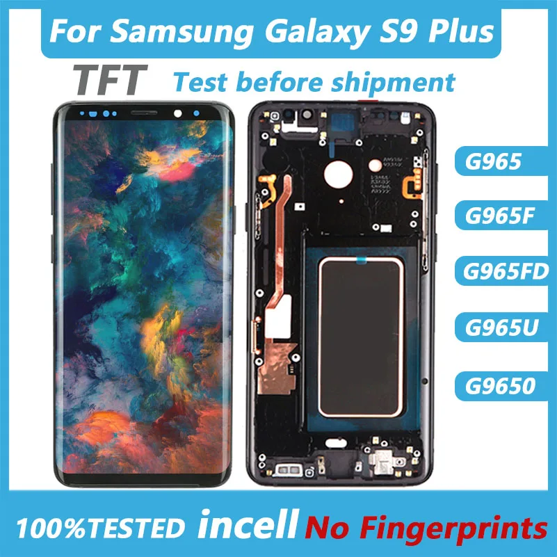 Tft Incell With Frame Display For Samsung Galaxy S9 Plus G965 Lcd Touch ...