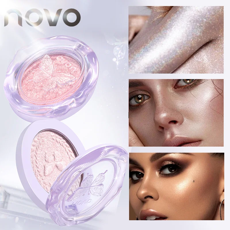 Multifunctional Facial Highlight Powder, Long-Lasting Contour Palette ...