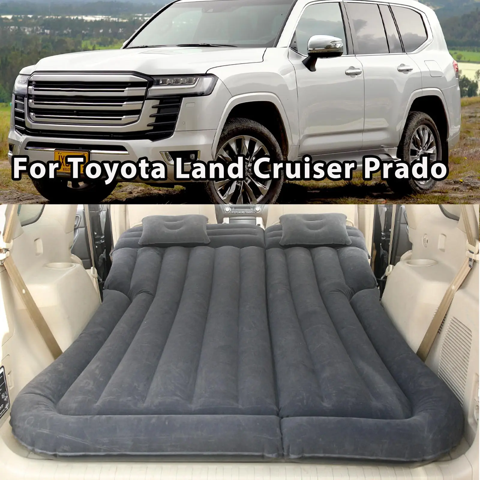 Car-Air-Inflation-Travel-Bed-Mattress-Sleeping-Pad-for-Toyota-Land ...