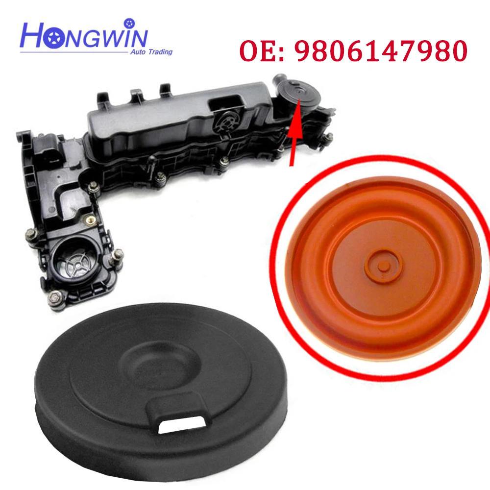 9806147980-neuer-pcv-Ventildeckel-Reparatur-satz-Ventil-kappe-mit ...
