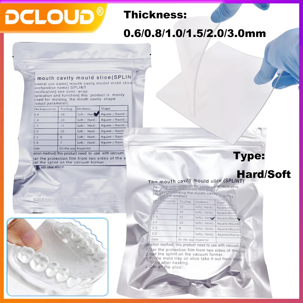 Dental-Lab-Orthodontic-Splint-Retainer-Slice-Vacuum-Forming-Sheet-Soft ...