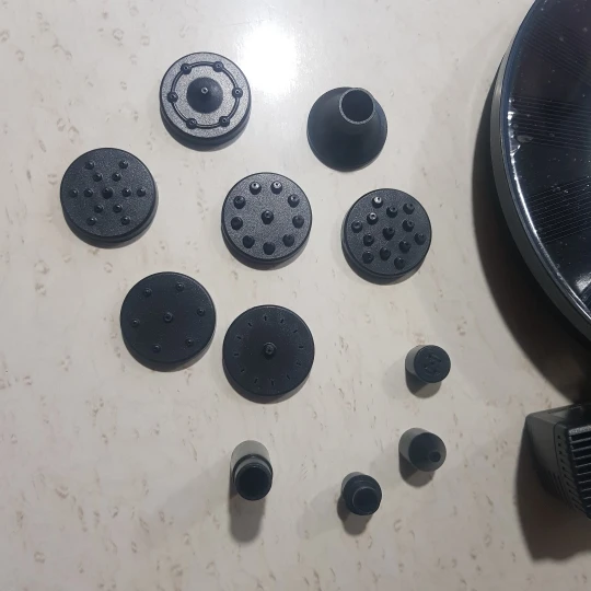 Solar Floating Fountain Floating Solar Fountain Garden Water Fountain ...