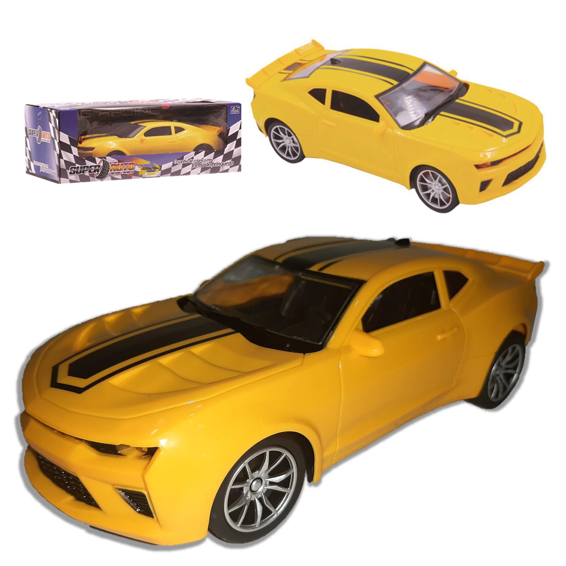 Yellow Luxury Sports Rc Remote Control Car Cart - AliExpress 26