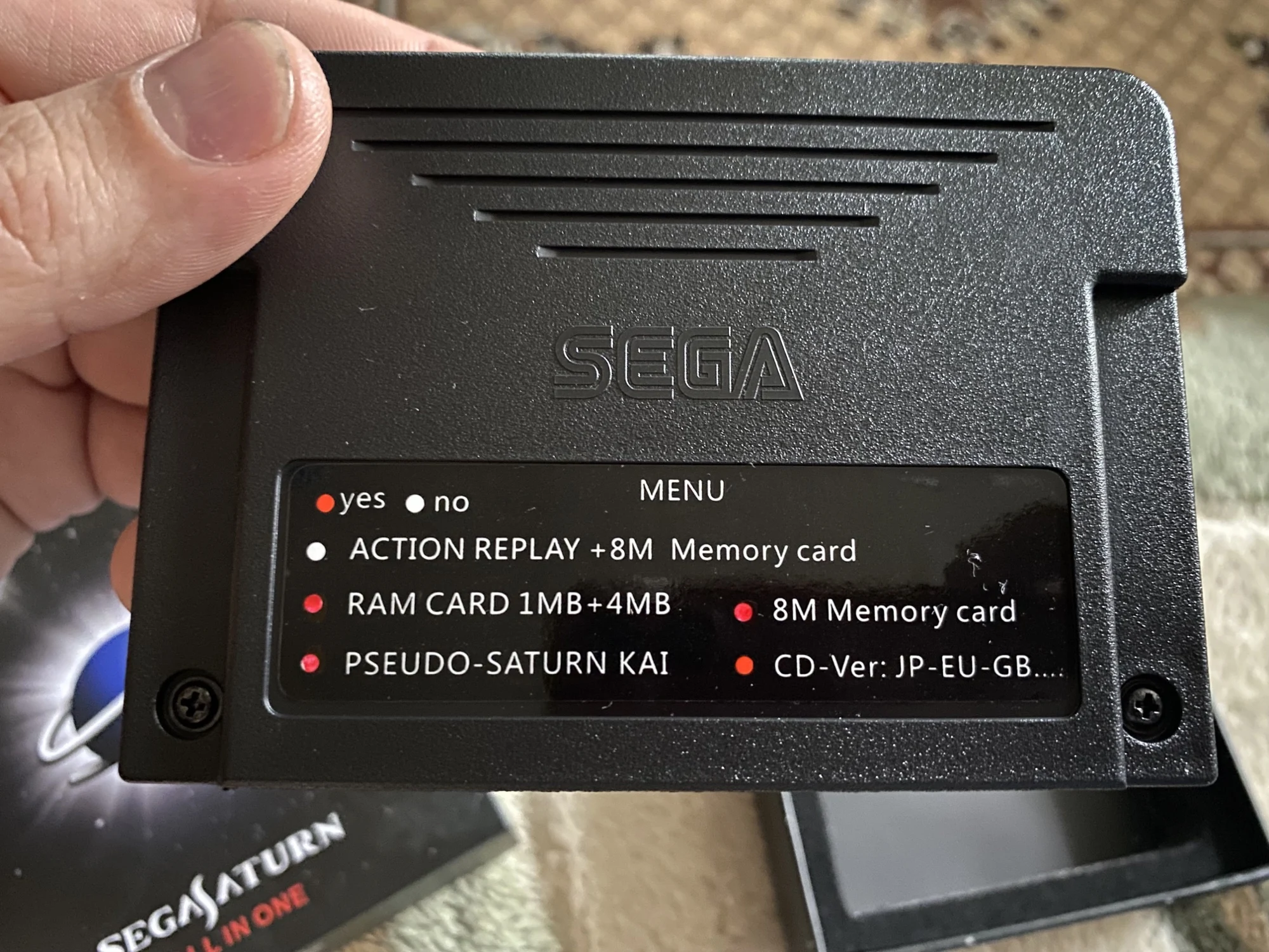 Memory cards : r/SegaSaturn