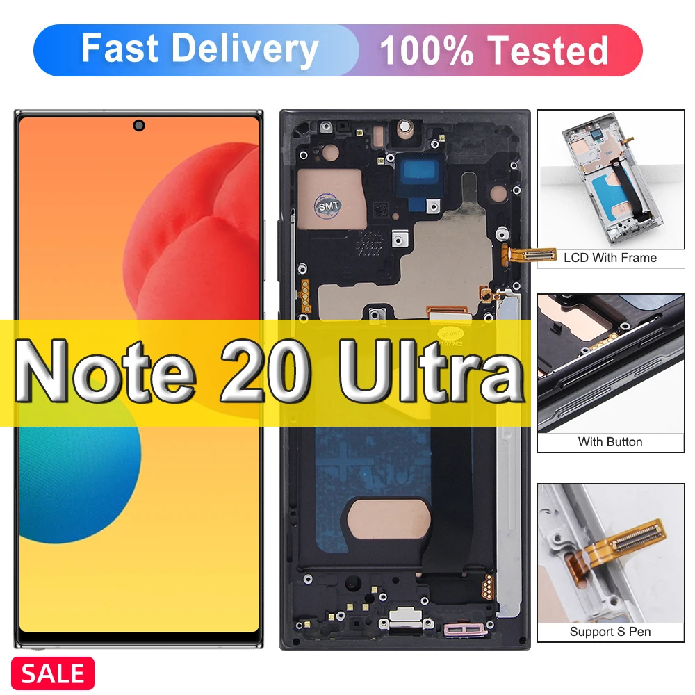 TFT-For-Samsung-Note20-Ultra-Screen-4G-LCD-Touch-Screen-Replacement ...