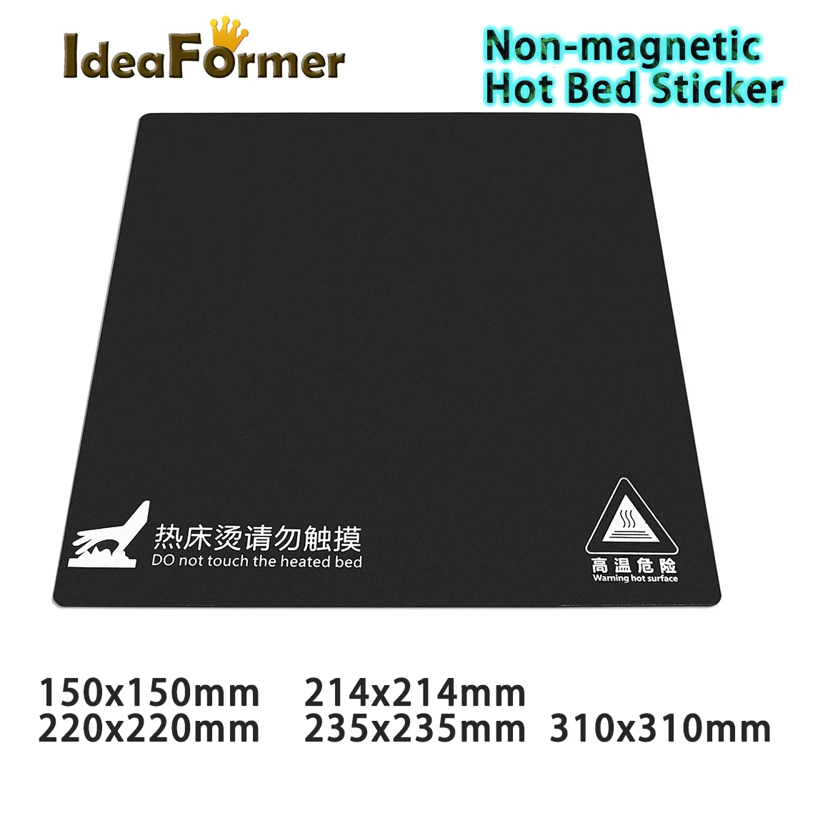Heat-Hot-Bed-Sticker-150-214-220-235-310mm-print-build-plate-Sheet ...