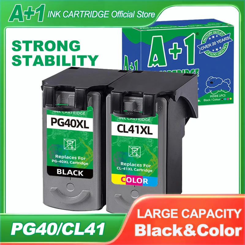 Remanufactured-PG40-CL41-Compatible-Ink-Cartridge-for-canon-PG-40-41-pg ...
