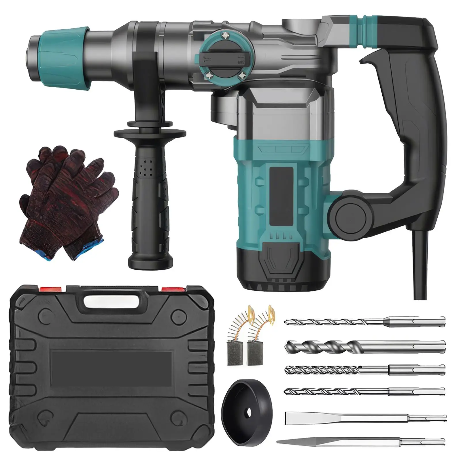 1200W-Rotary-Electric-Hammer-Drill-Concrete-Perforator-220V-Electric ...