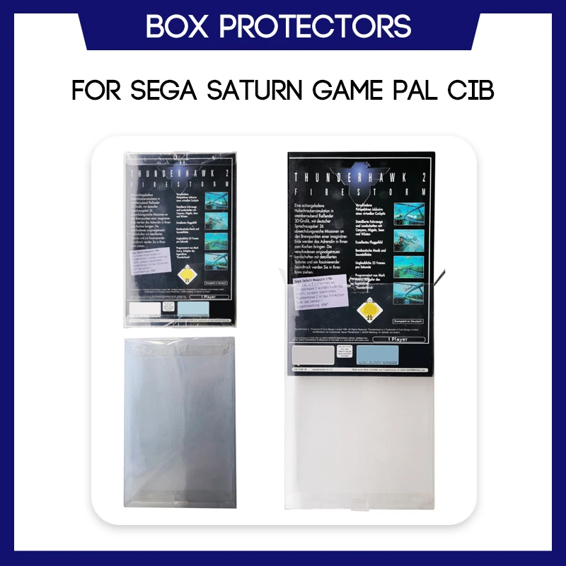 Box-Protector-For-Sega-Saturn-Game-PAL-CIB-Custom-Made-Spare-Clear ...
