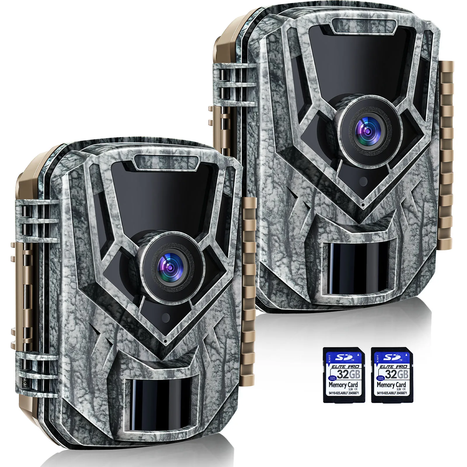 2PCS-24MP-Hunting-Camera-0-2s-Trigger-Speed-Night-Vision-Motion ...