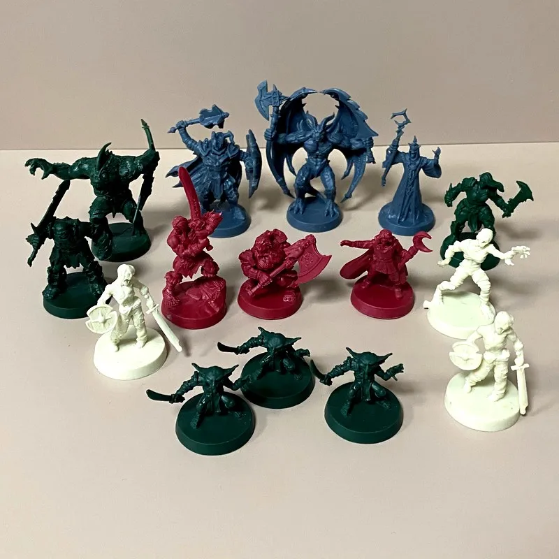 Set-Dwarf-Barbarian-Elf-Wizard-Demons-Goblins-Skeleton-Zombies-Models ...