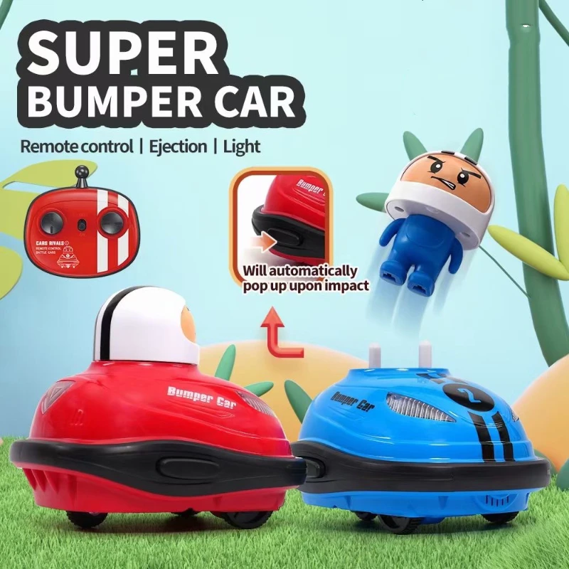 Super-Battle-Bumper-Car-2-4G-RC-Toy-Pop-up-Doll-Crash-Bounce-Ejection ...