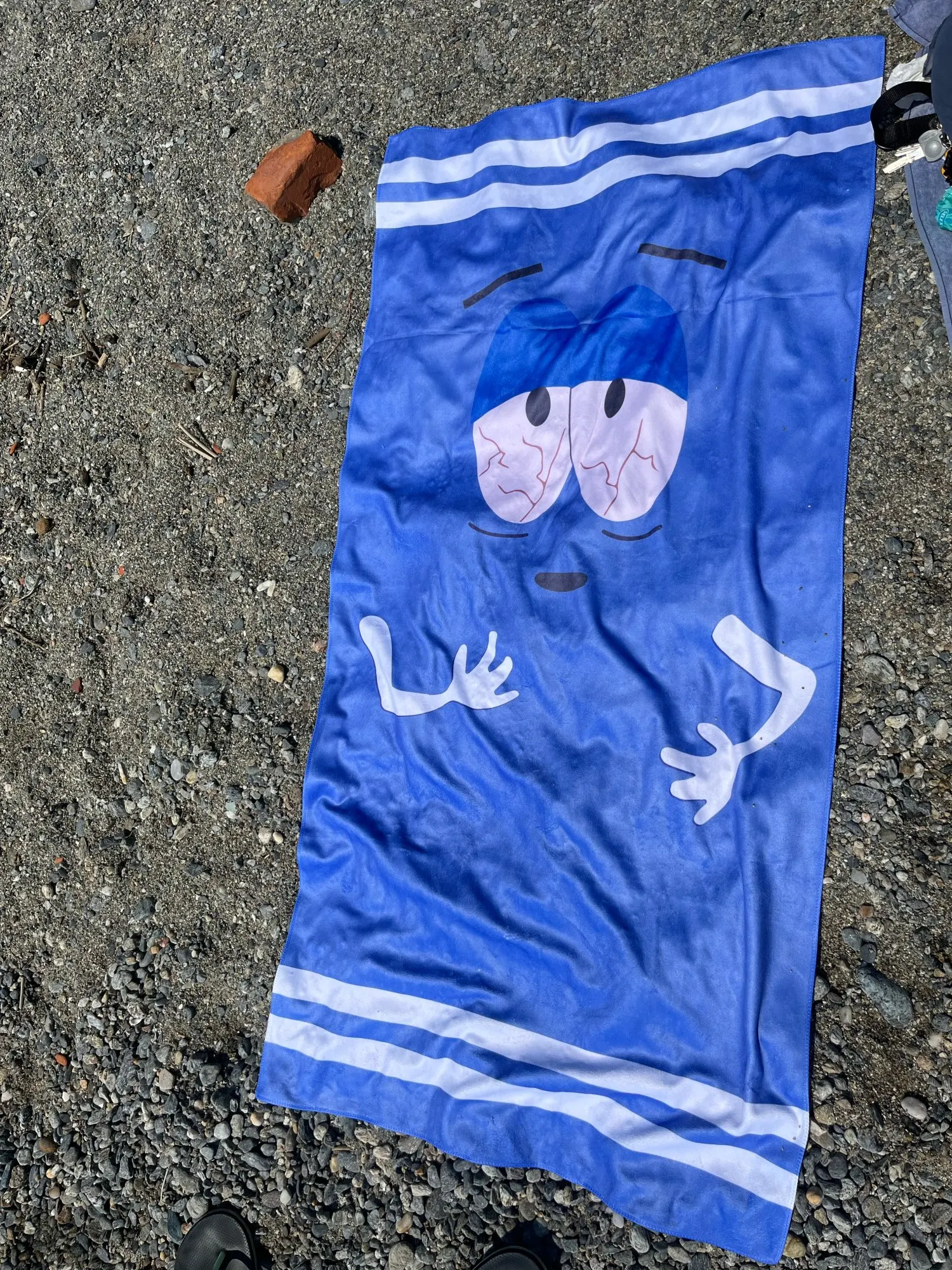 Funny Towelie Big Lounger Beach Towel Novelty Travel Bath Towels Set ...