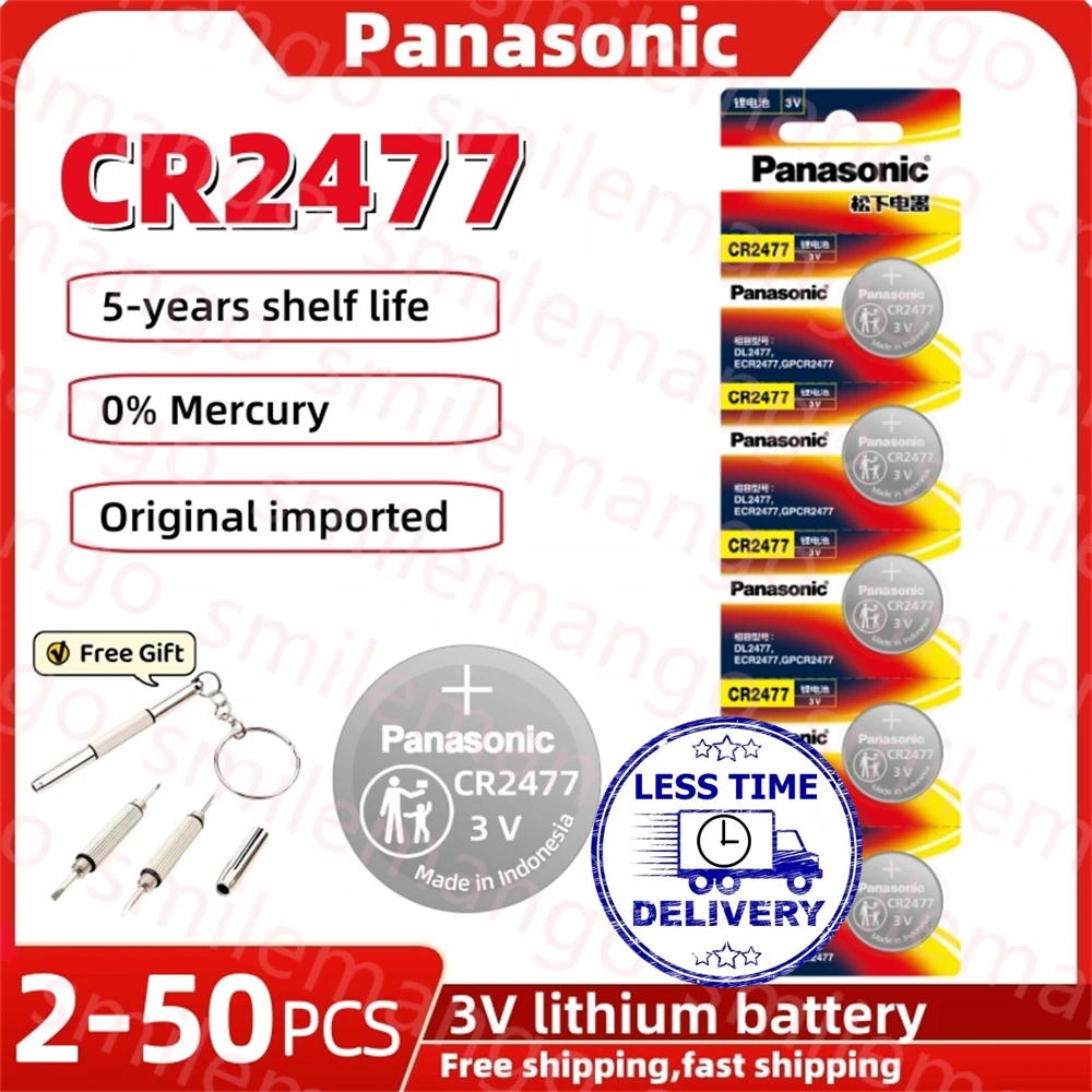 Panasonic-Lithium-Button-Battery-Medidor-de-Instrumento-Importado ...