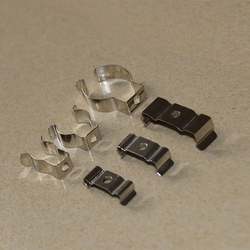 Camal 5pcs/lot Chrome T4/T5/T8 LED Fixing Clips / Tube Clips Light ...