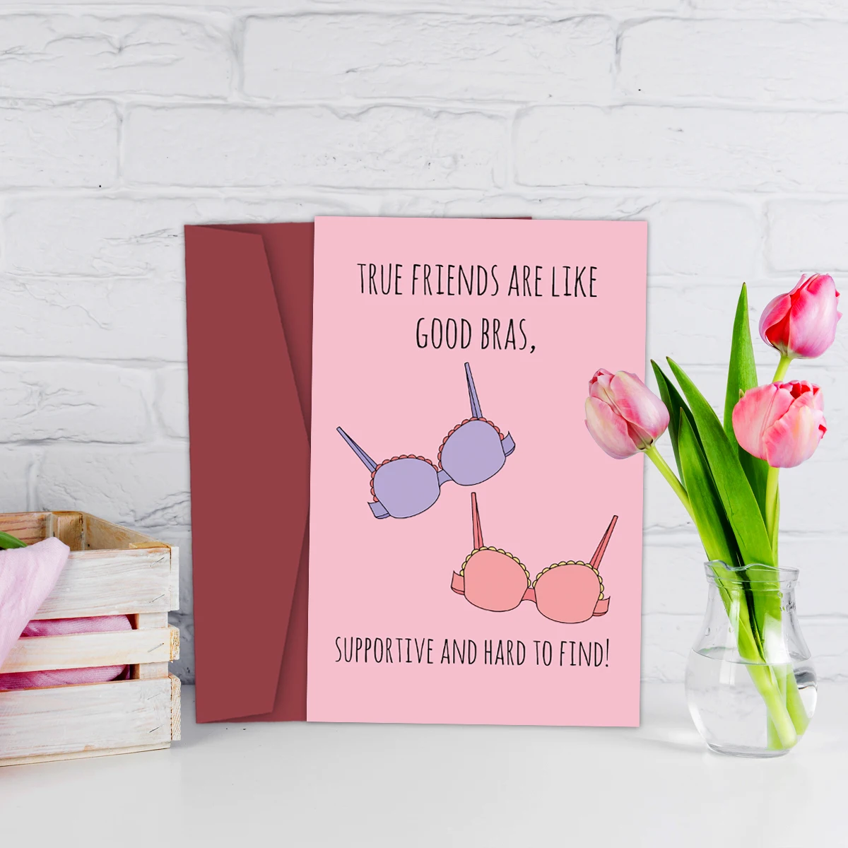 1PC-Funny-Best-Friend-Birthday-Card-for-Women-Friend-True-Friends-Are ...