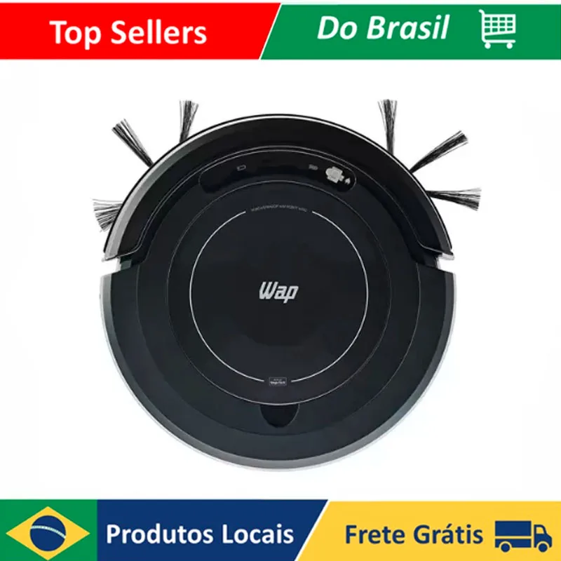 Aspirador De Pó Robô Wap Robot W100 Bivolt Fw007429