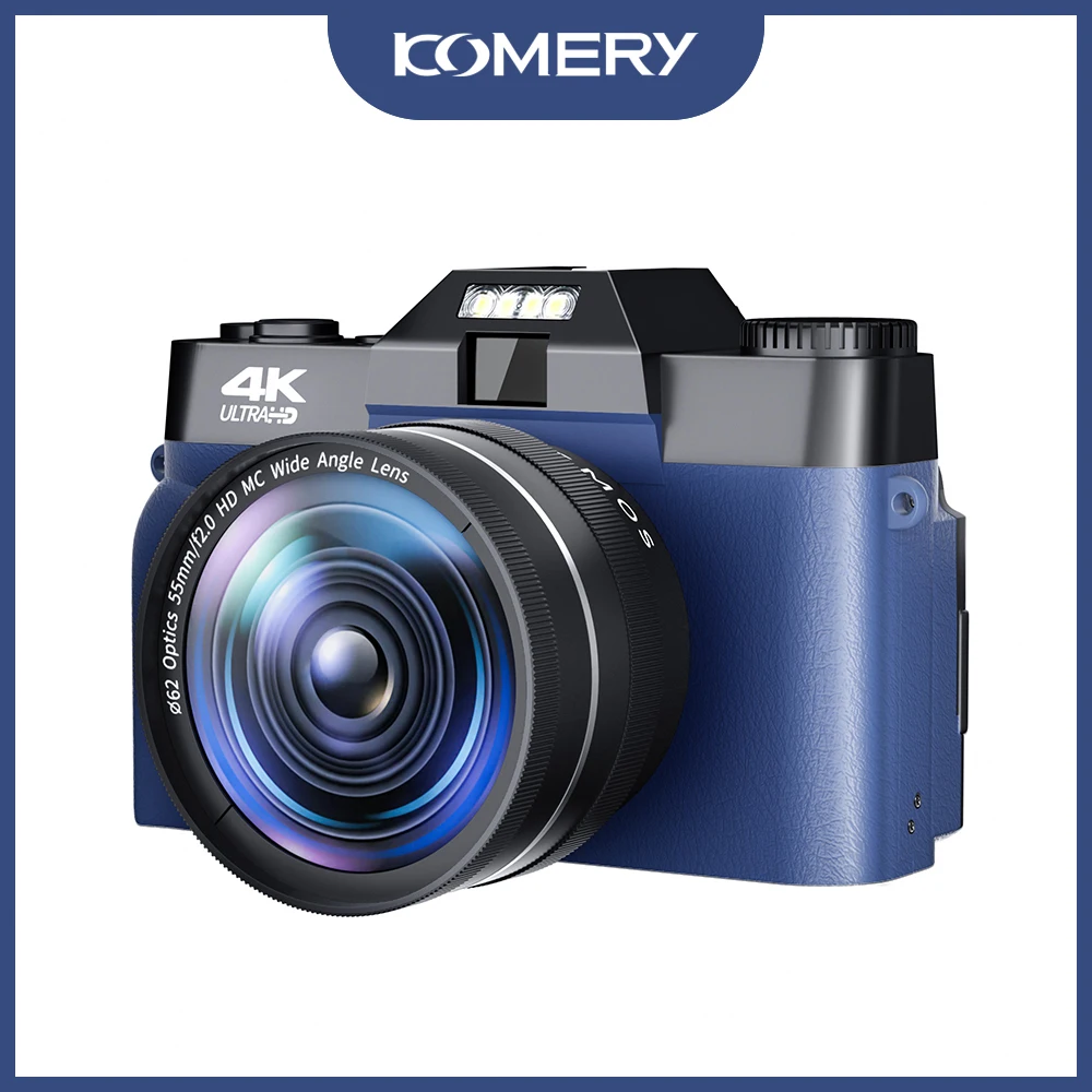 Komery New Release 48mp Camera Digital Wifi 4k Youtube Vlogging Camera ...