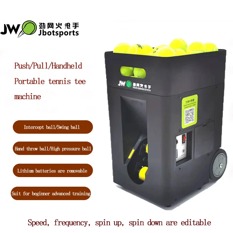 2022-New-JT02-Portable-Tennis-Intelligent-Automatic-Serve-Throw-Machine ...