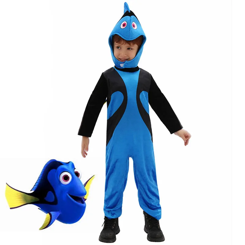 2026 Boys Clownfish Dory Cosplay Halloween Fancy Dress Up Child Animal ...