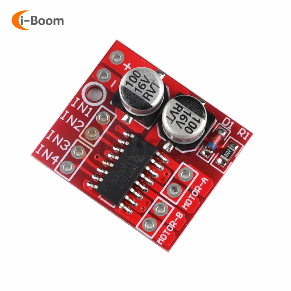 MX1508 2 Phase DC Motor Driver Module DC 2V 10V 1.5A 2 Way PWM Speed Controller Dual H Bridge ...