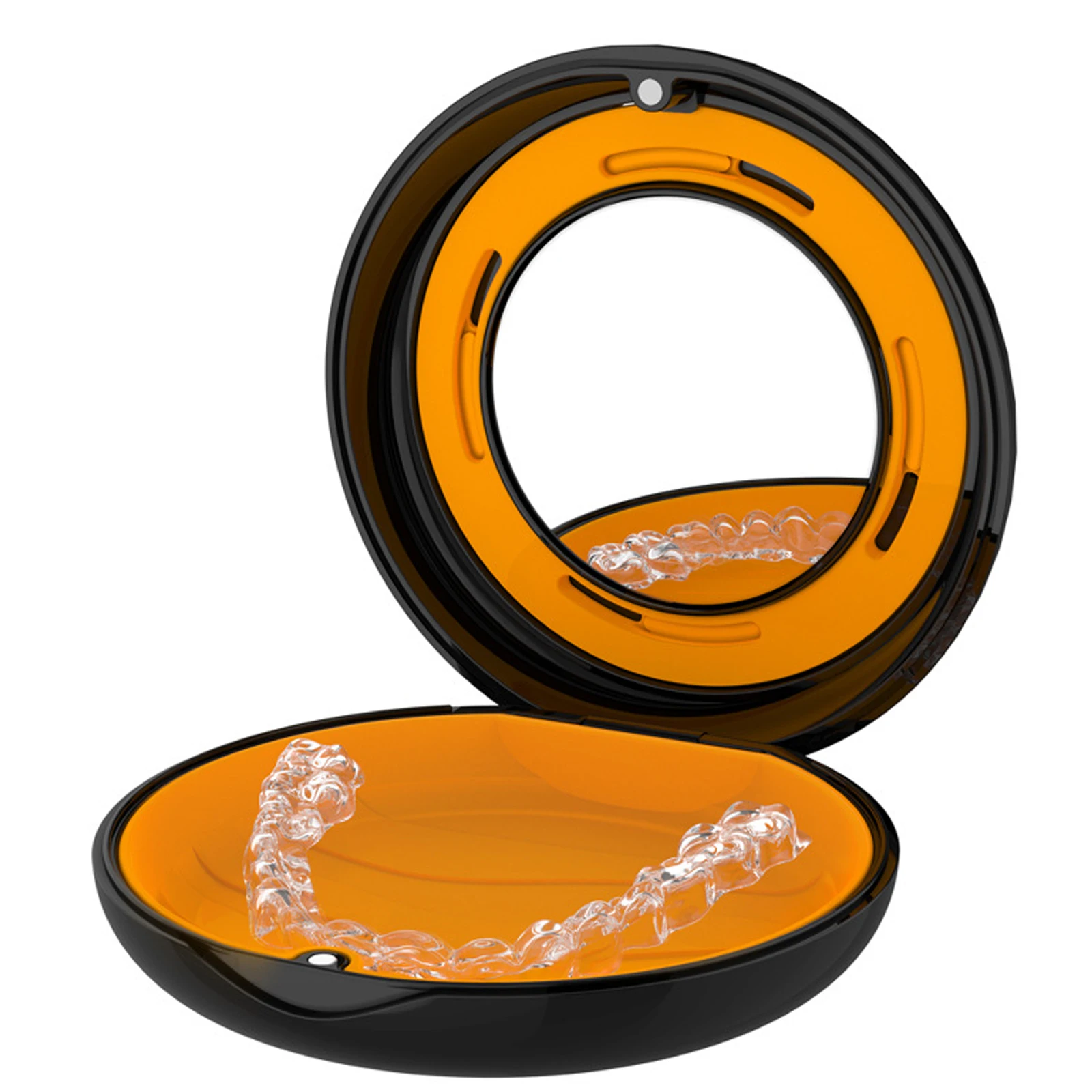 Retainer-Case-with-Mirror-Square-Retainer-Box-Orthodontic-Denture-Box ...