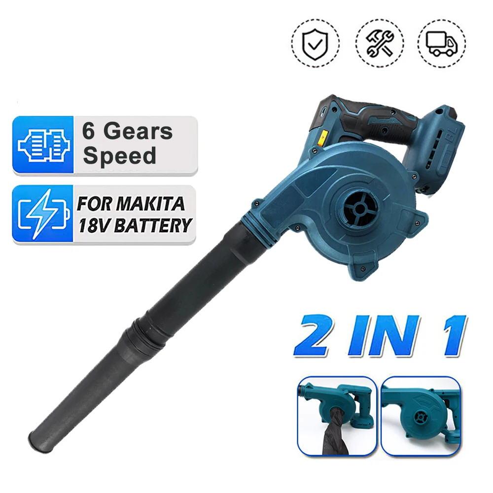 2-IN-1-180MPH-Cordless-Brushless-Multi-function-Electric-Air-Blower-Blowing-Suction-Leaf-Dust ...