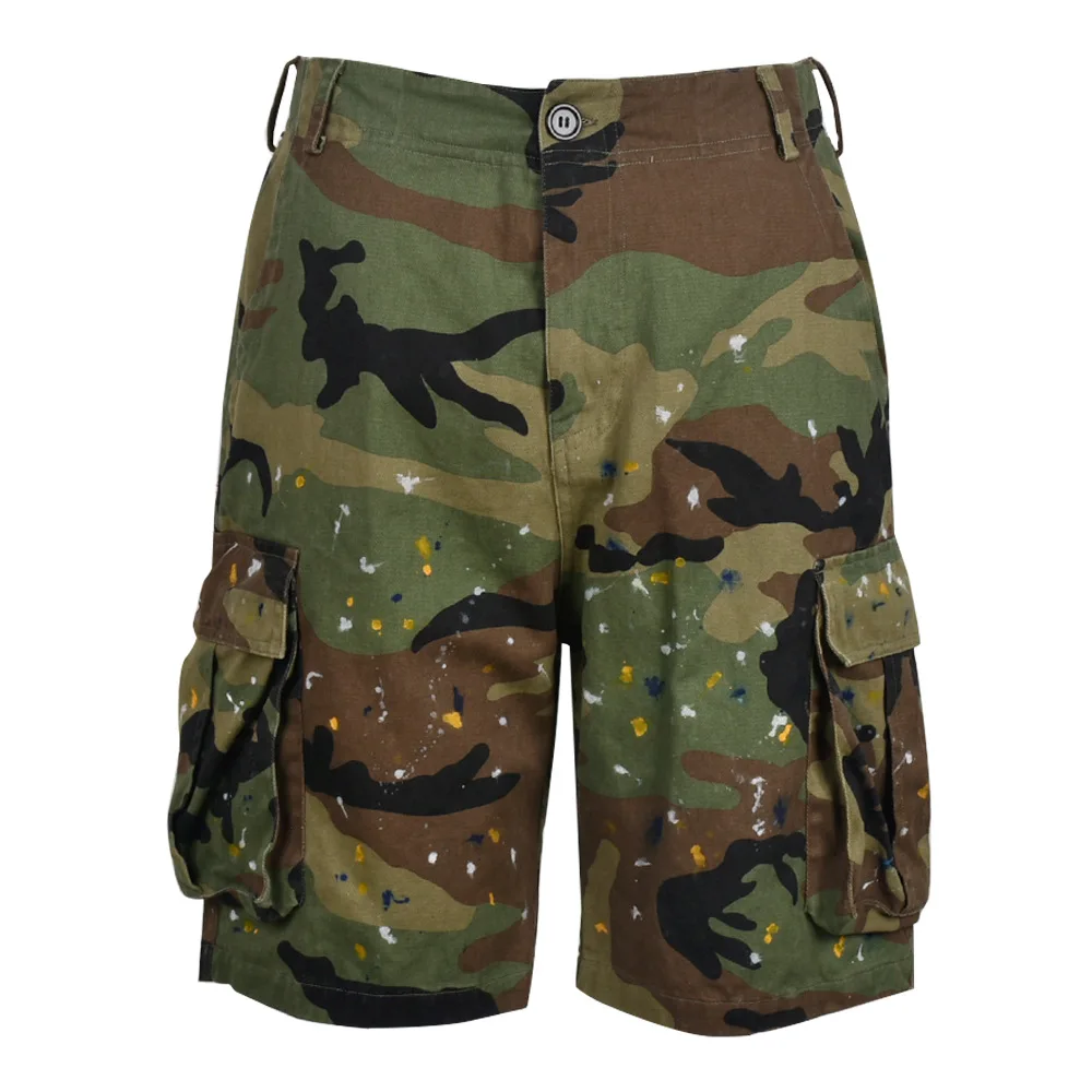 Army Fatigue Cargo Shorts