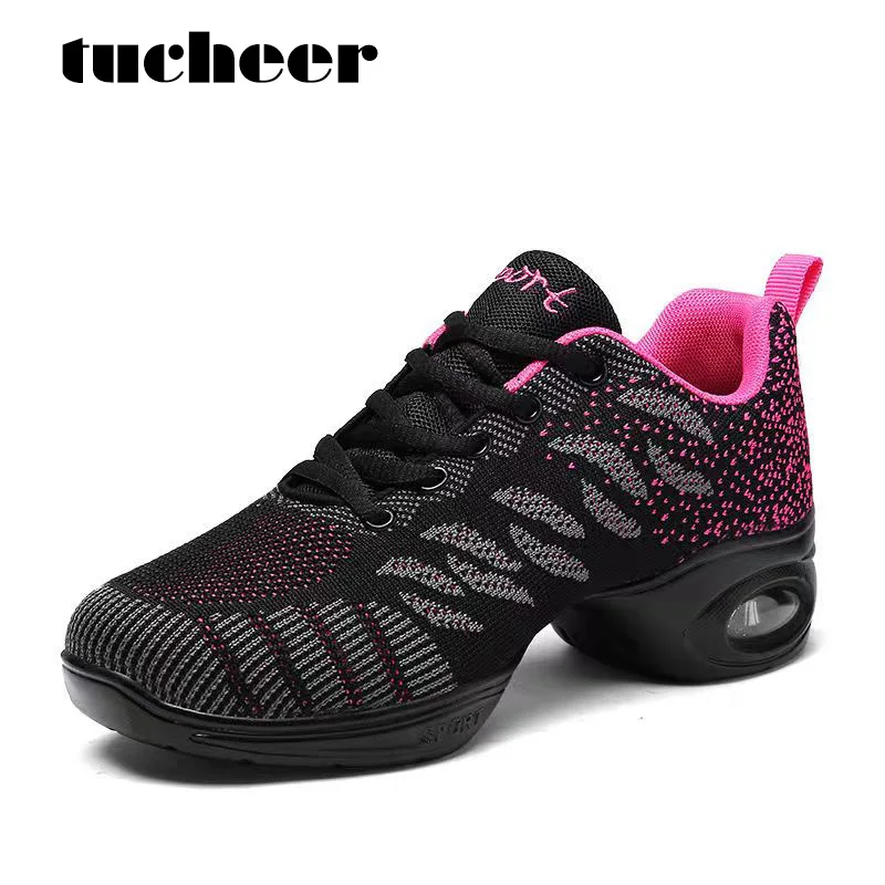 Sport-Dance-Shoes-Hip-hop-Break-Soft-Soled-Air-Mesh-Jazz-Jittebug ...
