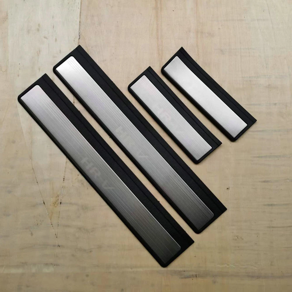 4PCS Outside Door Sill Scuff Molding Trims Fits For All New HRV HR V ...