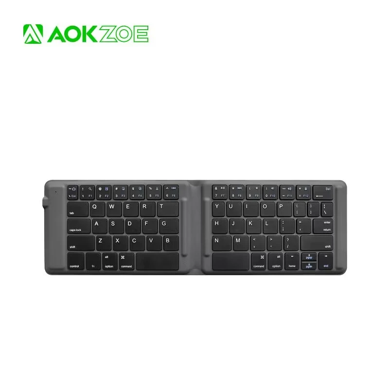 Aokzoe A1 Foldable Wireless Bluetooth Keyboard For Mini Pc Laptop Game ...