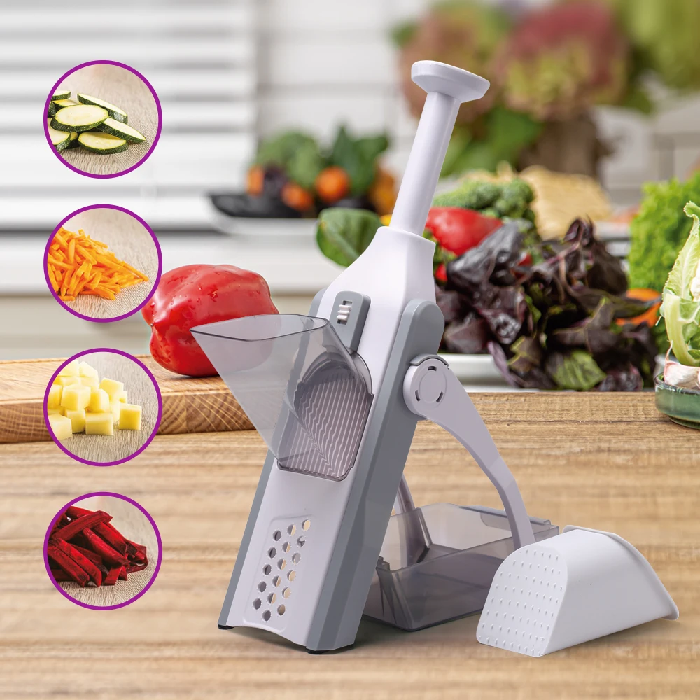 Multifunction-vertical-vegetable-cutter-with-4-type-cuts-BN5371-steel ...