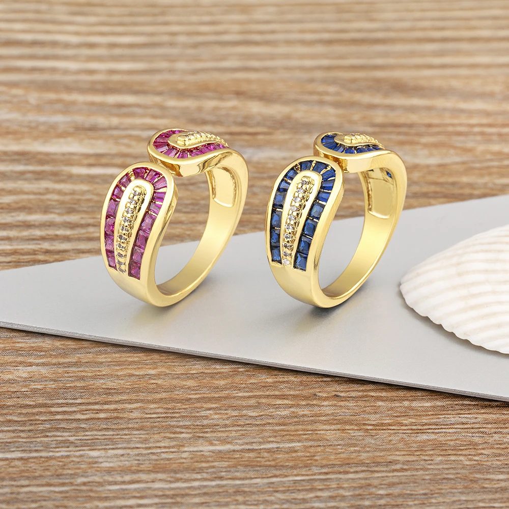 AIBEF-Anillos-ajustables-de-apertura-de-diamantes-de-imitaci-n-para ...