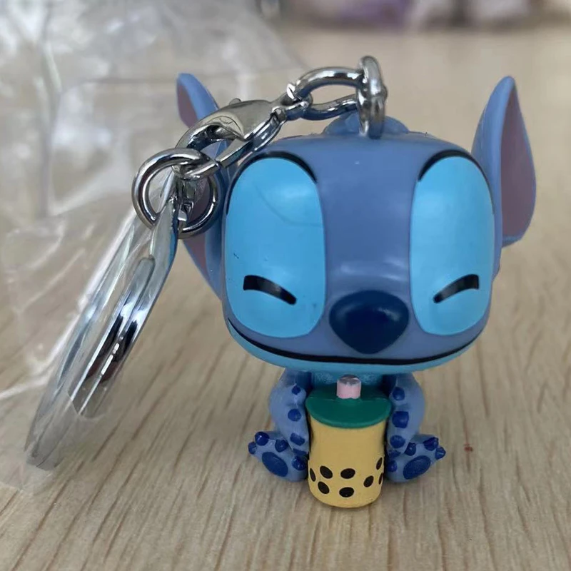 Disney Stitch Keychains | Action Figures Stitch | Keychain Toy Stitch ...