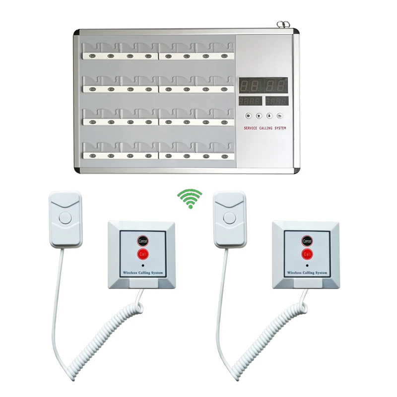 Wireless-Bed-Call-Button-Host-Receiver-with-Voice-Reporting-for-Nurse ...
