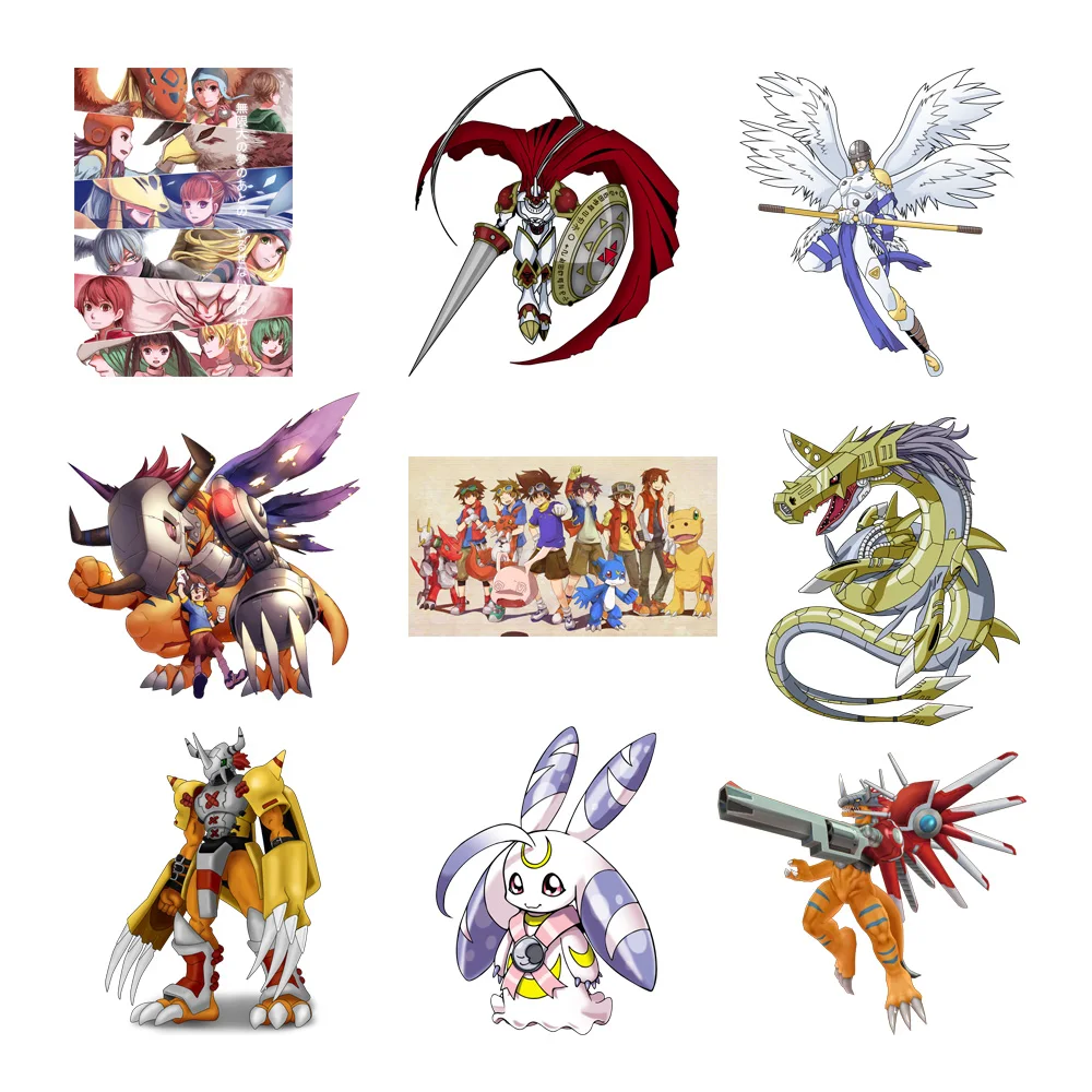 Digital-Monster-Digimon-Anime-Iron-On-Transfer-ncias-adesivos-t-rmicos ...